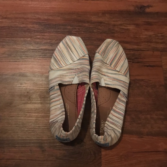 Toms | Shoes | Colorful Striped Toms | Poshmark